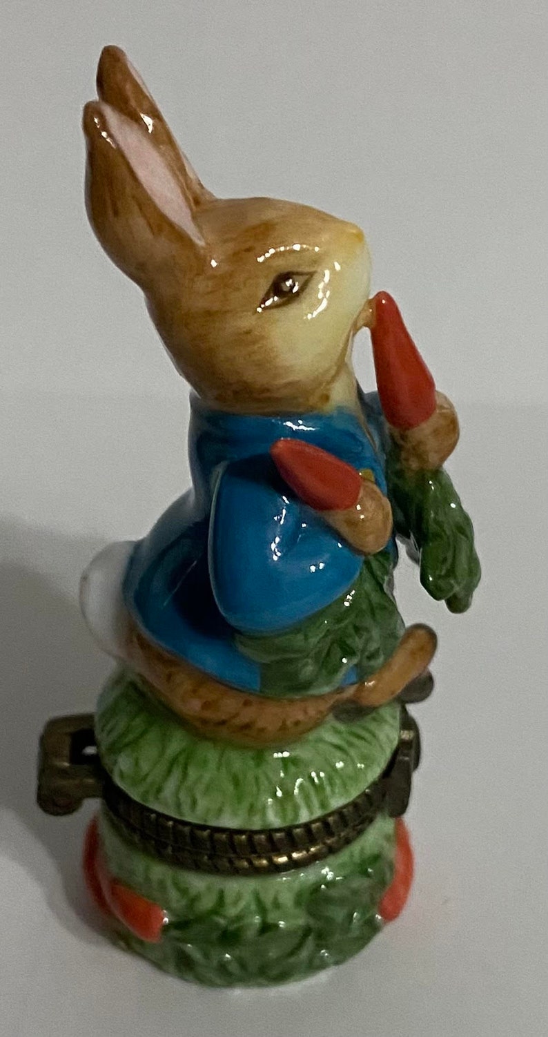 Beatrix Potter Peter Rabbit Porcelain Hinged Box Midwest PHB Limited ...