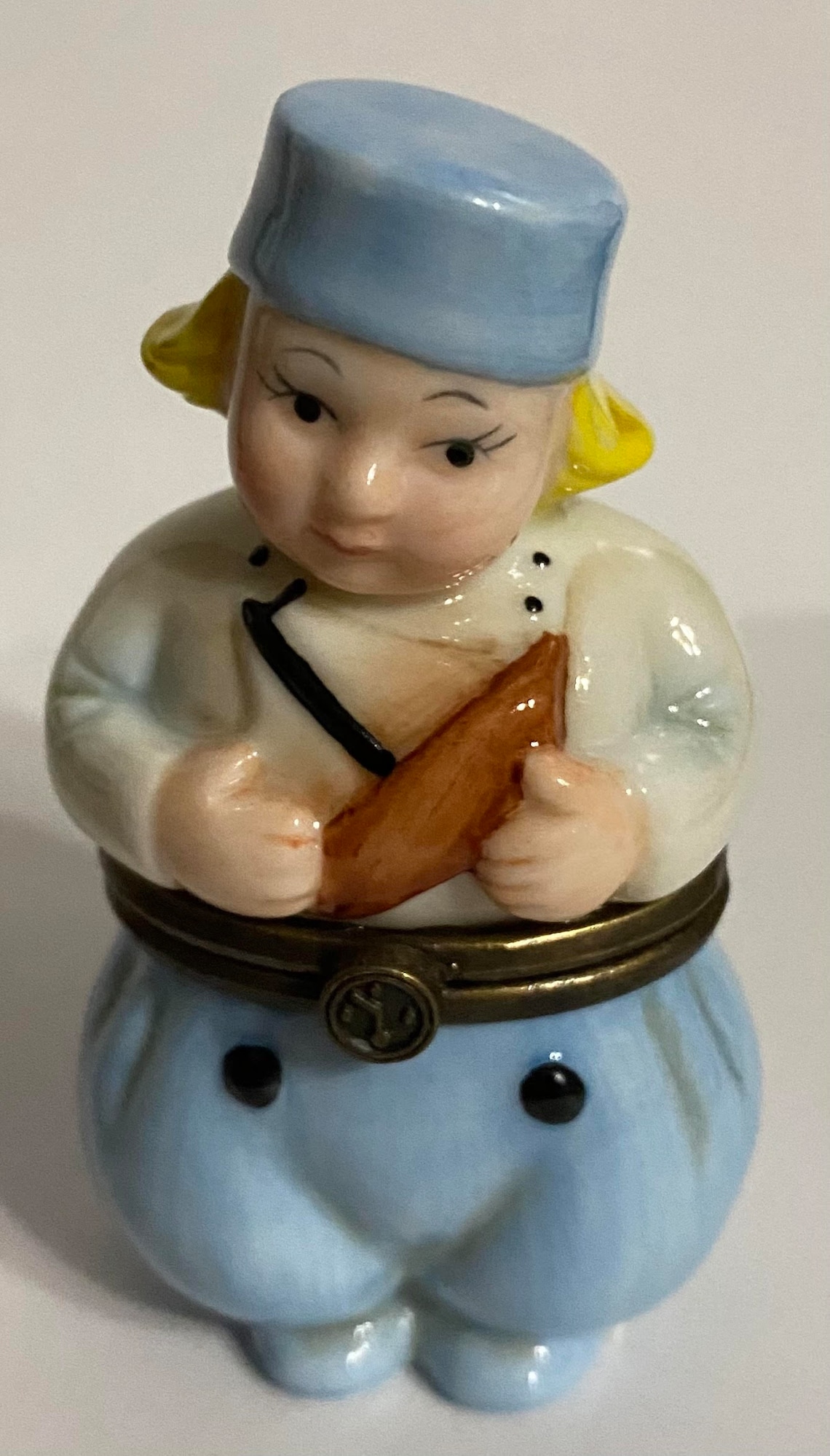 Dutch Boy Cookie Jar Style Porcelain Hinged Box Dept 56 Cookie - Etsy
