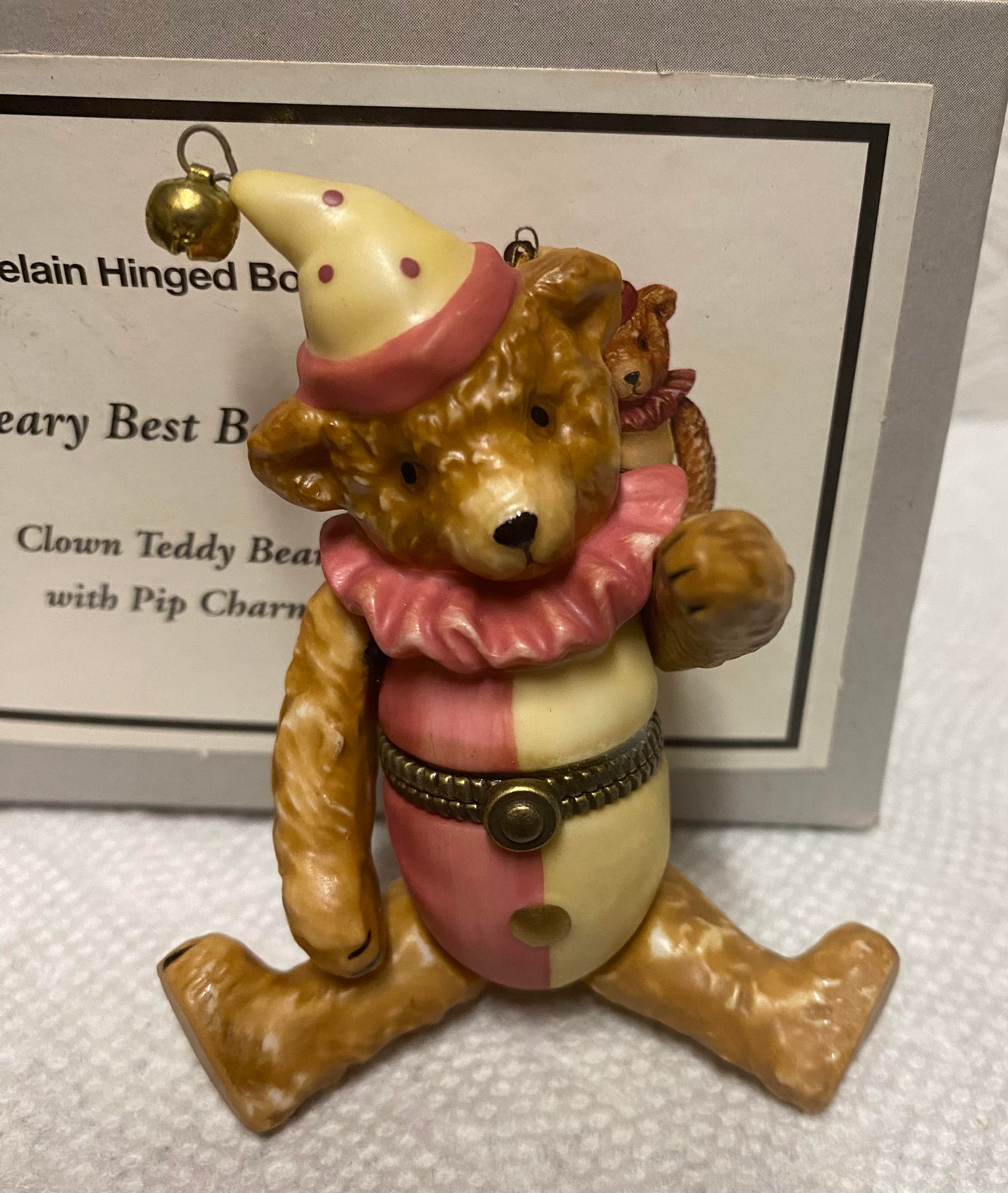 Beary Best Bears Teddy Bear Clown Pip With Charm Trinket - Etsy
