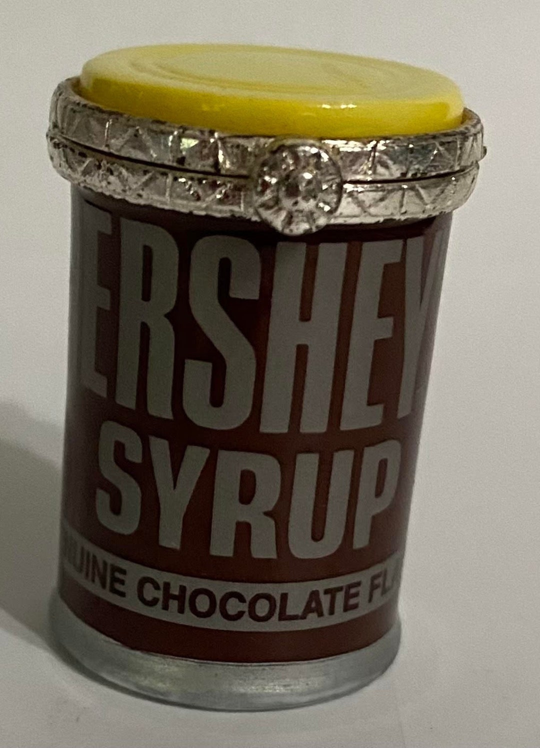 Hershey Syrup Porcelain Hinged Box Midwest PHB Vintage 1998 - Etsy