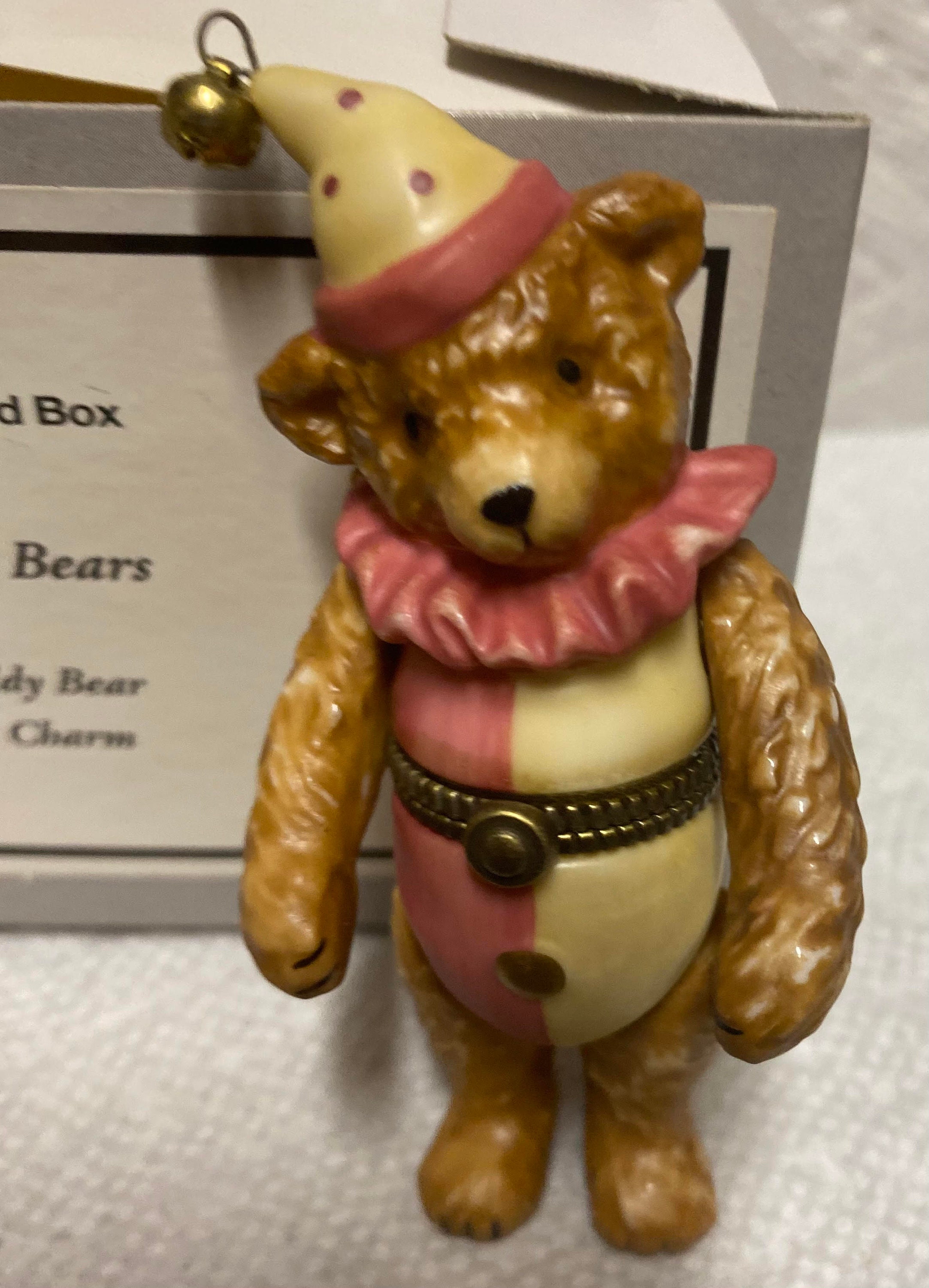 Beary Best Bears Teddy Bear Clown Pip With Charm Trinket - Etsy