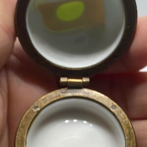 Kermit the Frog With Rainbow Trinket Porcelain Hinged Box Midwest PHB ...