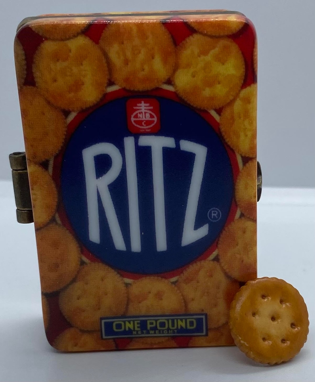 Ritz Cracker With Cracker Trinket Porcelain Hinged Box Midwest PHB - Etsy