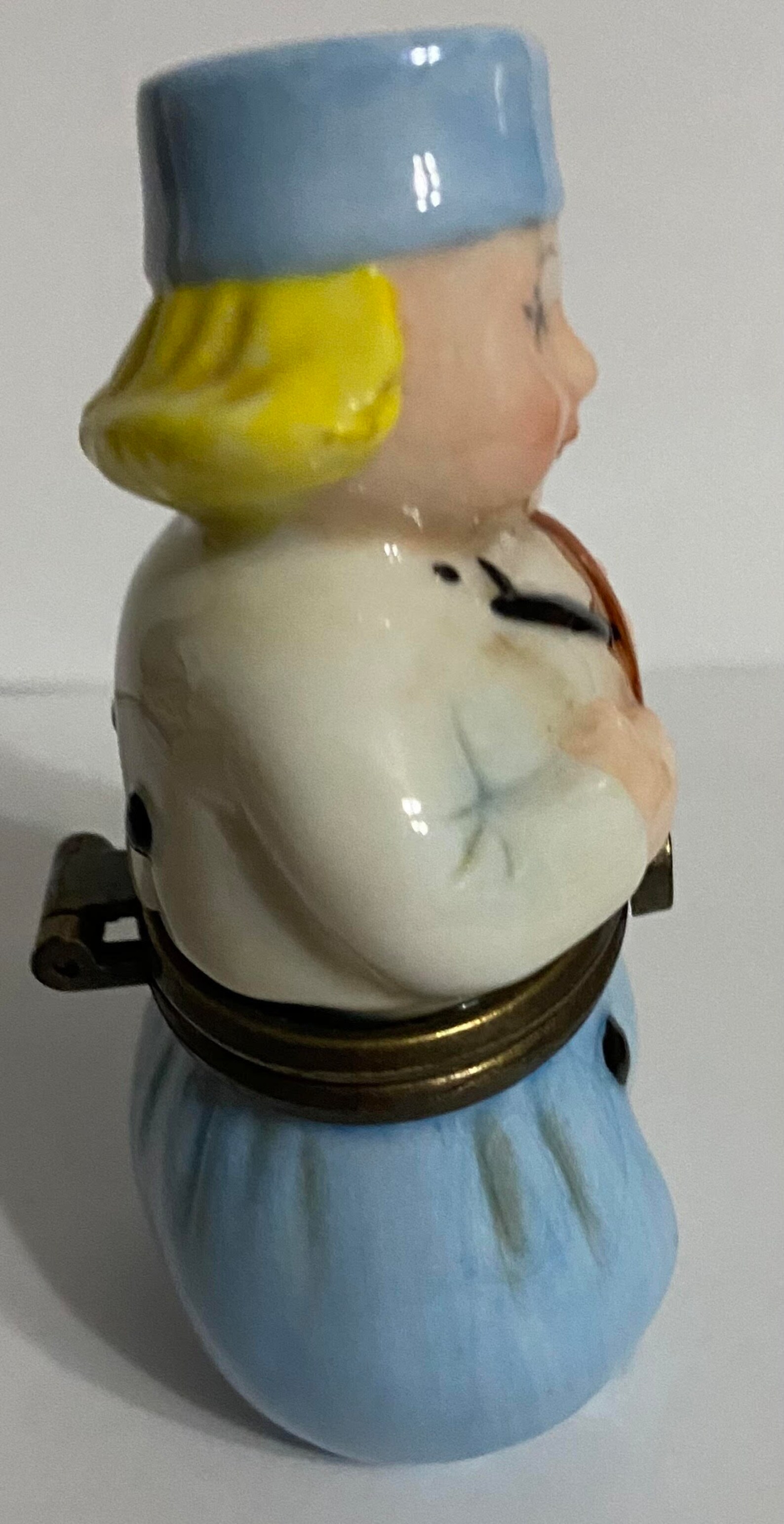 Dutch Boy Cookie Jar Style Porcelain Hinged Box Dept 56 Cookie - Etsy