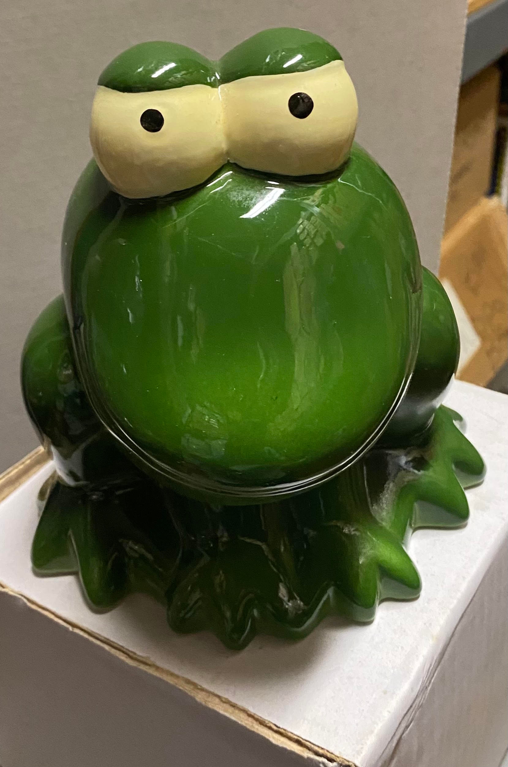 Frog Bank Cute Adorable Ceramic Frog Bank New in Box New Old Stock - Etsy