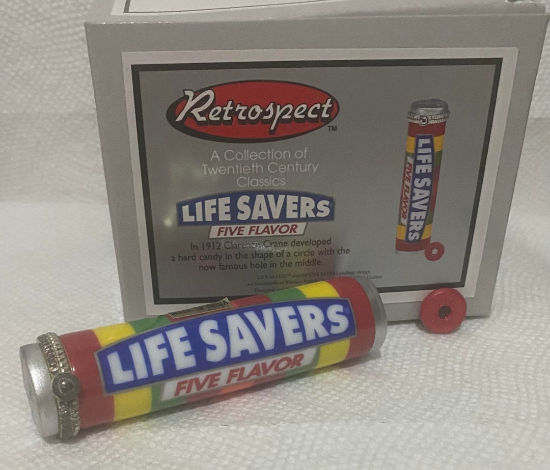 Midwest PHB Porcelain Hinged Box Lifesavers Five Flavor Roll W ...