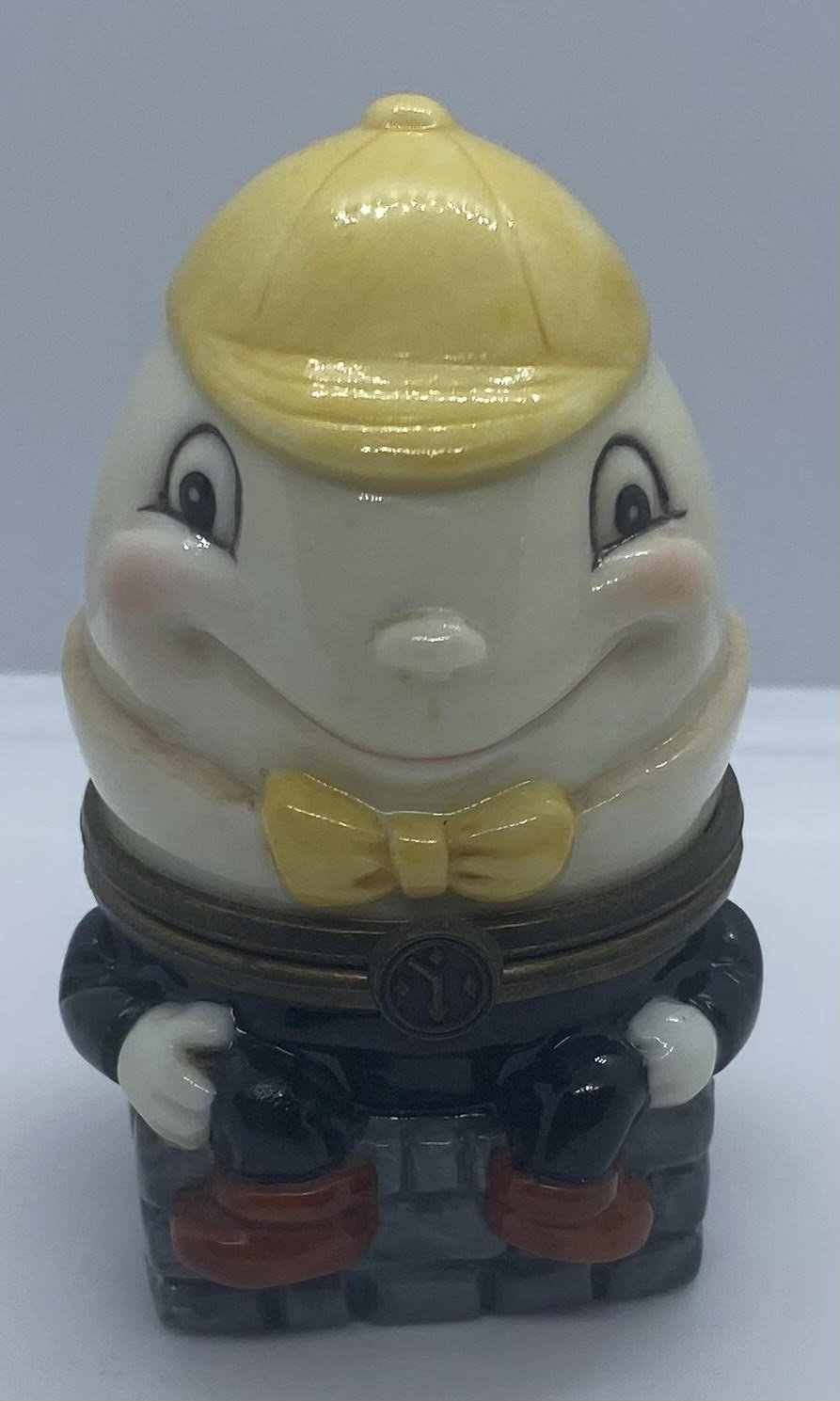 Humpty Dumpty Cookie Jar Style Porcelain Hinged Box Dept 56 Etsy