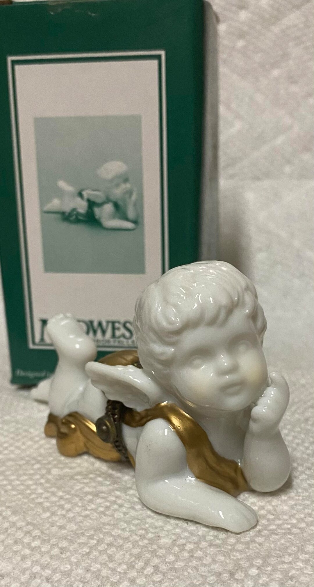 Midwest PHB Porcelain Hinged Box Angel New in Box - Etsy