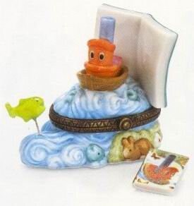 Golden Books Scuffy the Tugboat Porcelain Hinged Box With Mini Golden ...