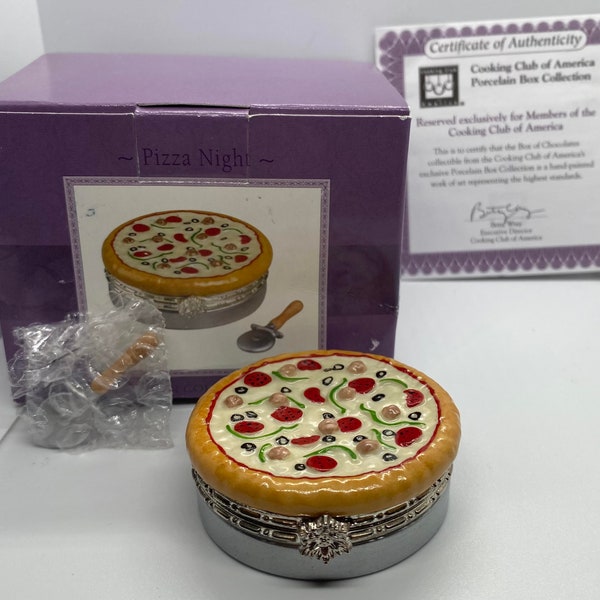 Cooking Club of America Trinket Box Collectible - Etsy