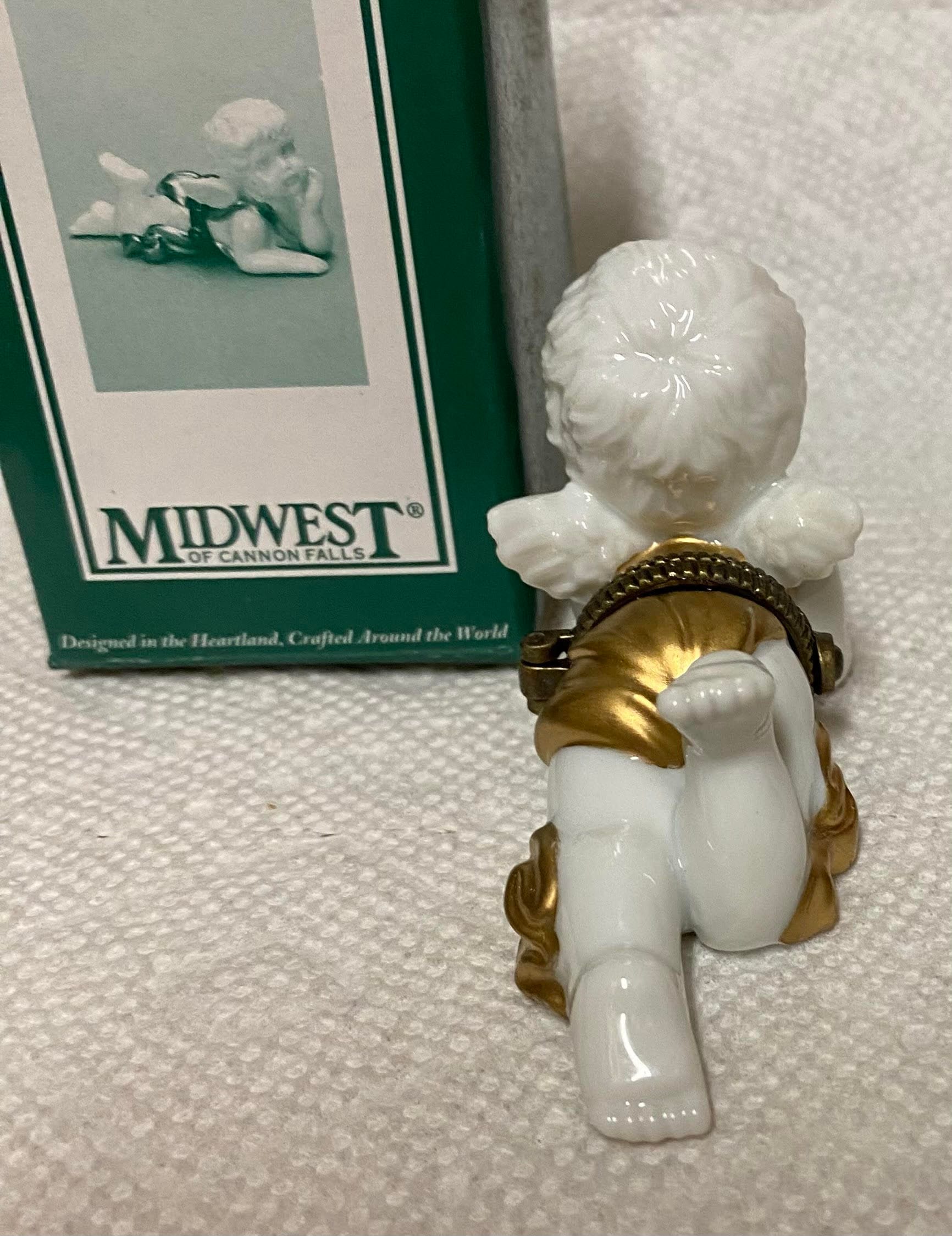 Midwest PHB Porcelain Hinged Box Angel New in Box - Etsy