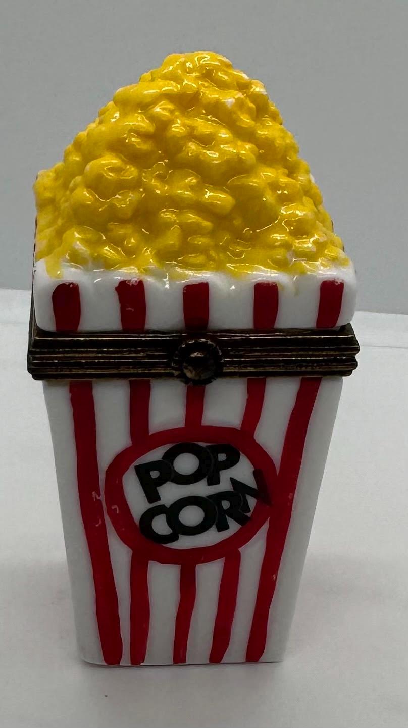 Popcorn Porcelain Hinged Box Midwest PHB Please Read Description for ...