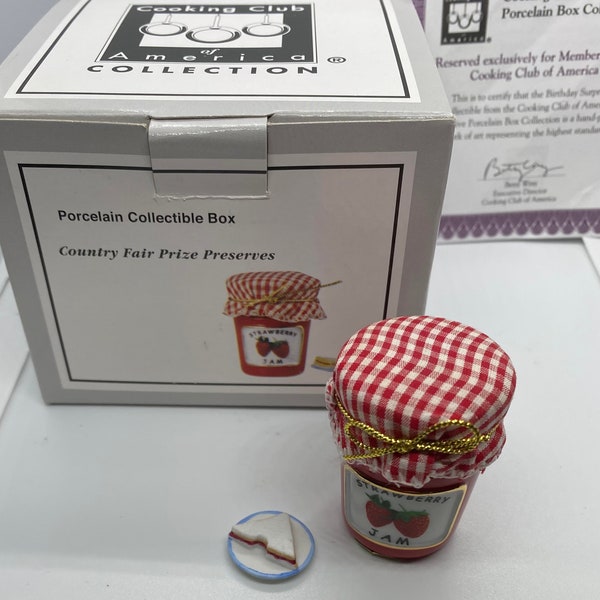 Cooking Club of America Trinket Box Collectible - Etsy
