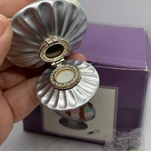 Banana Split With an Ice Cream Scoop Trinket Porcelain Hinged Box ...