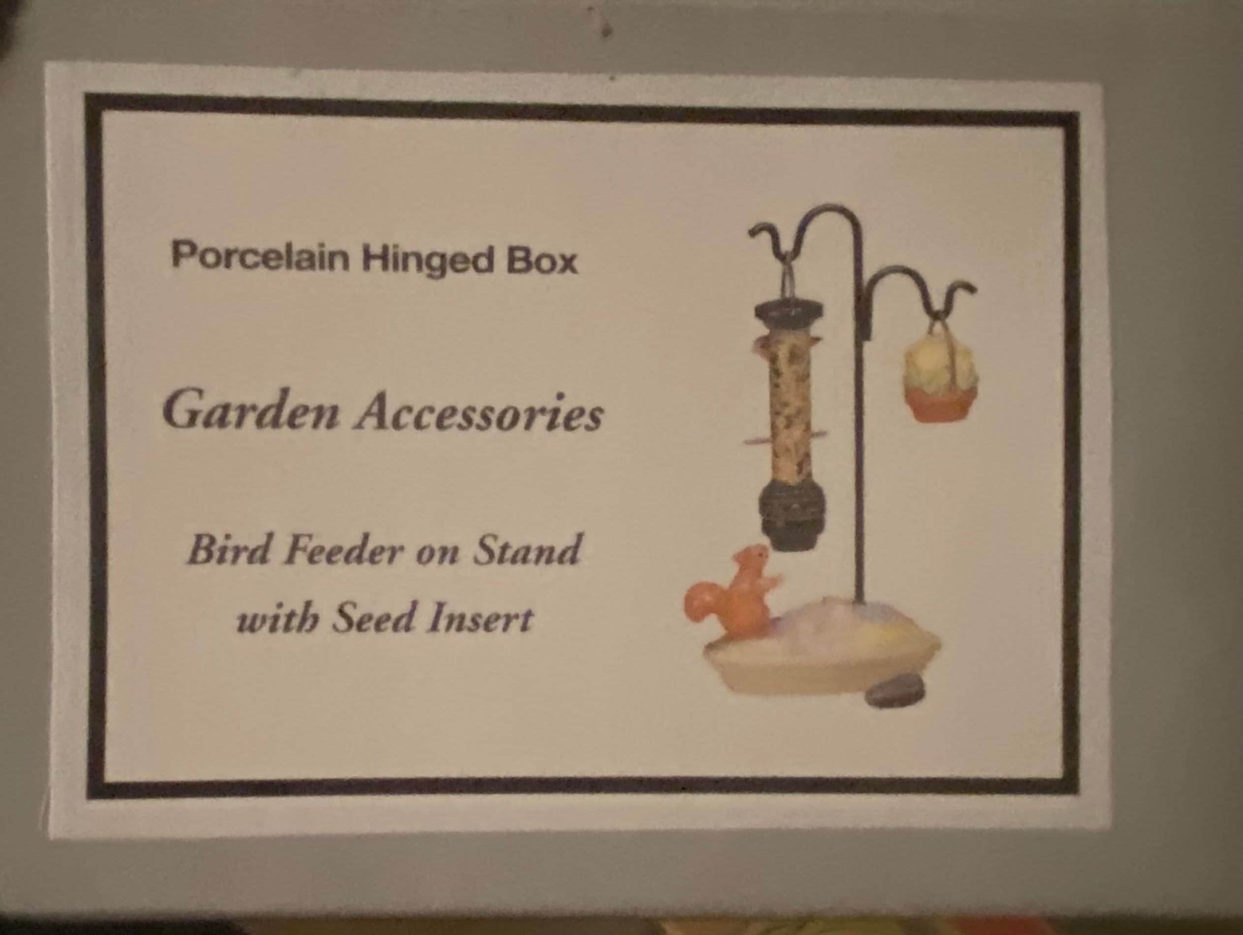 Midwest PHB Porcelain Hinged Box Bird Feeder on Stand With - Etsy