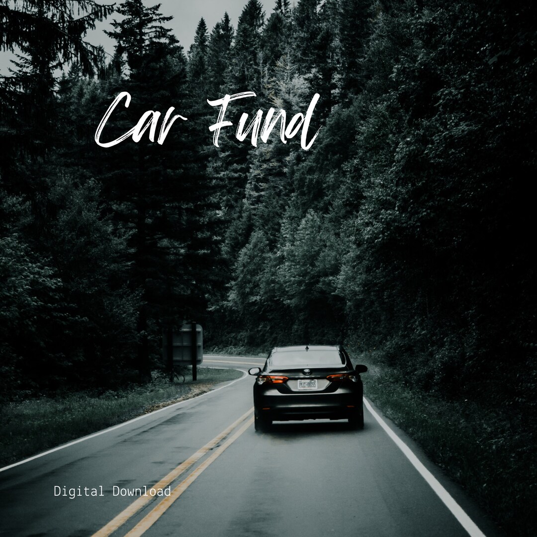 Car Fund Saving Challenge I Digital Download I Size: 2.8x5.6 - Etsy