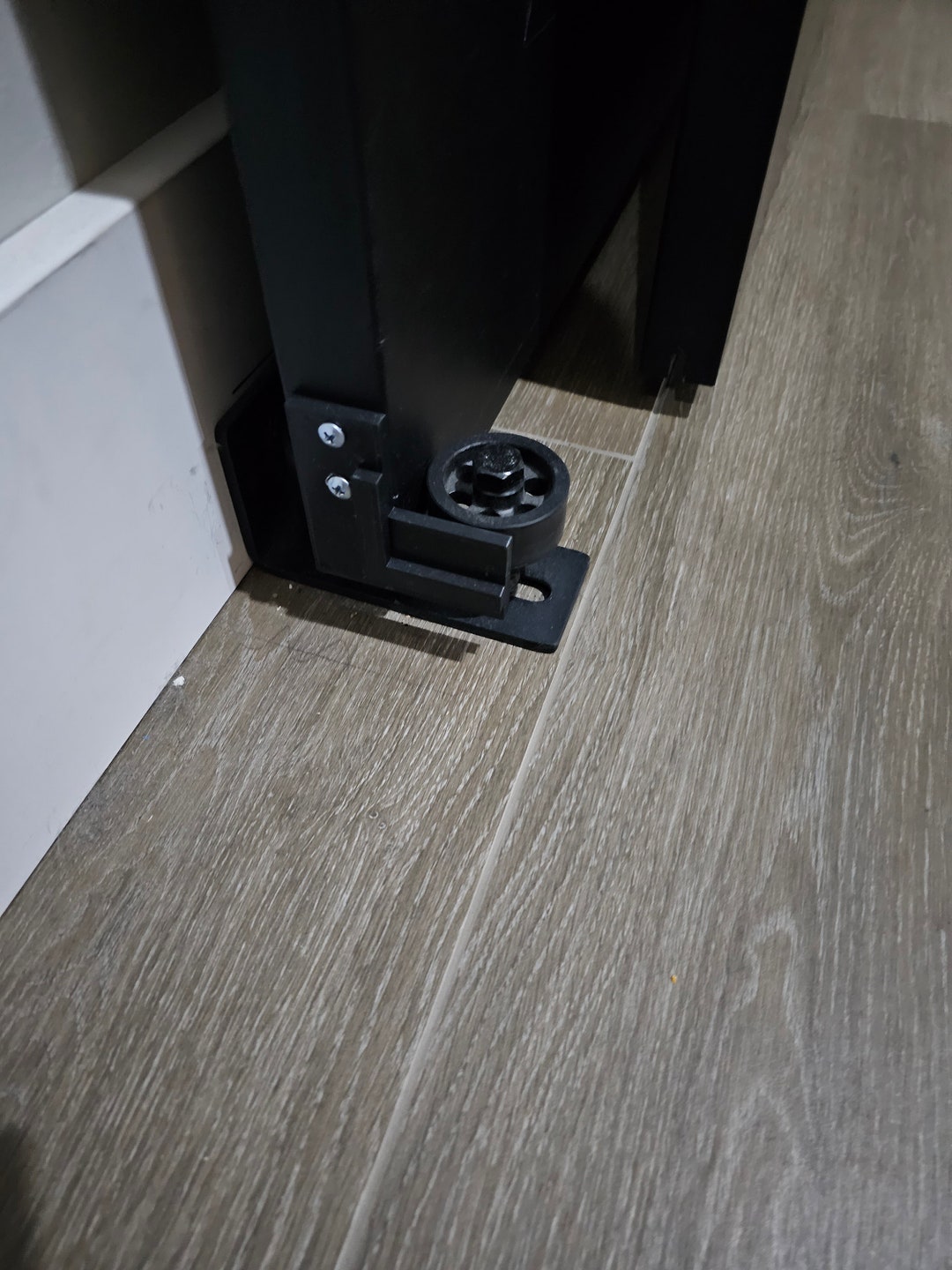 Double Barn Door By-pass Stop Plate and Spacer - Etsy