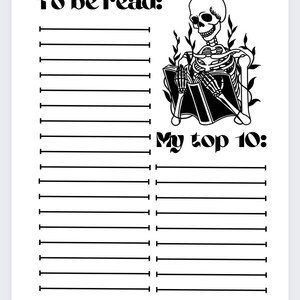 Witchy Reading Log Coloring Page - Etsy