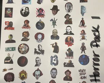 Horror Sticker Pack - Etsy