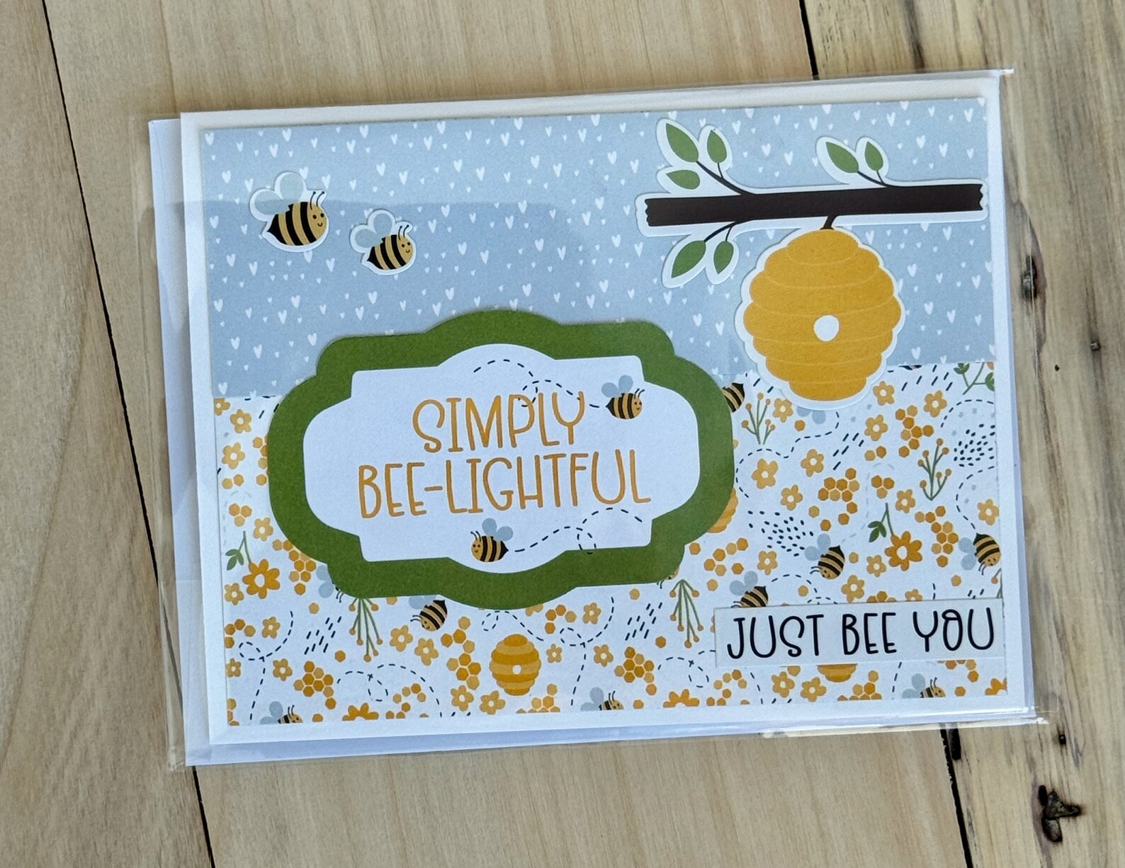 Bee Happy Friendship Cards. Set of 4 Notecards {bee Set#4} - Etsy
