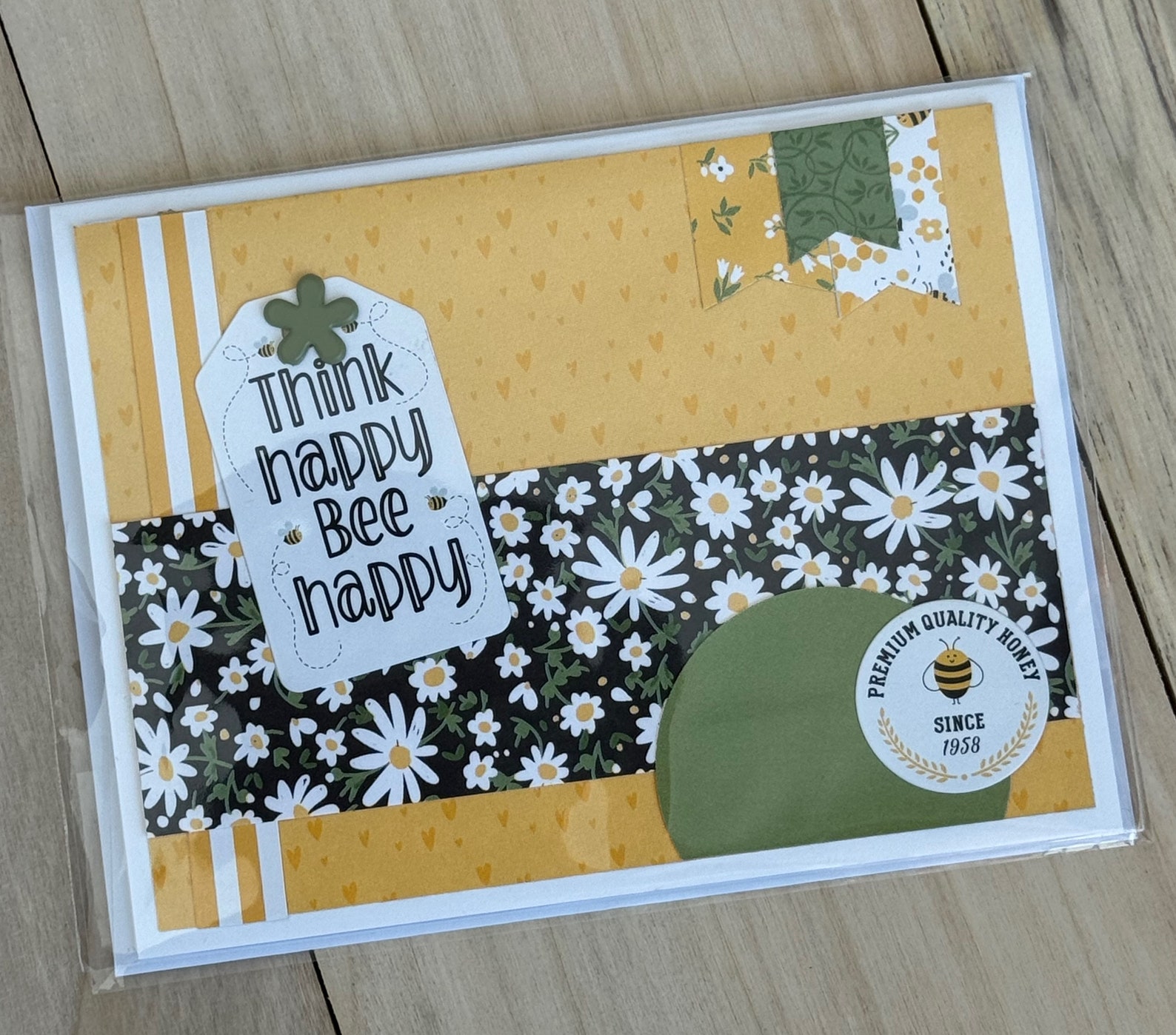 Bee Happy Friendship Cards. Set of 4 Notecards {bee Set#3} - Etsy