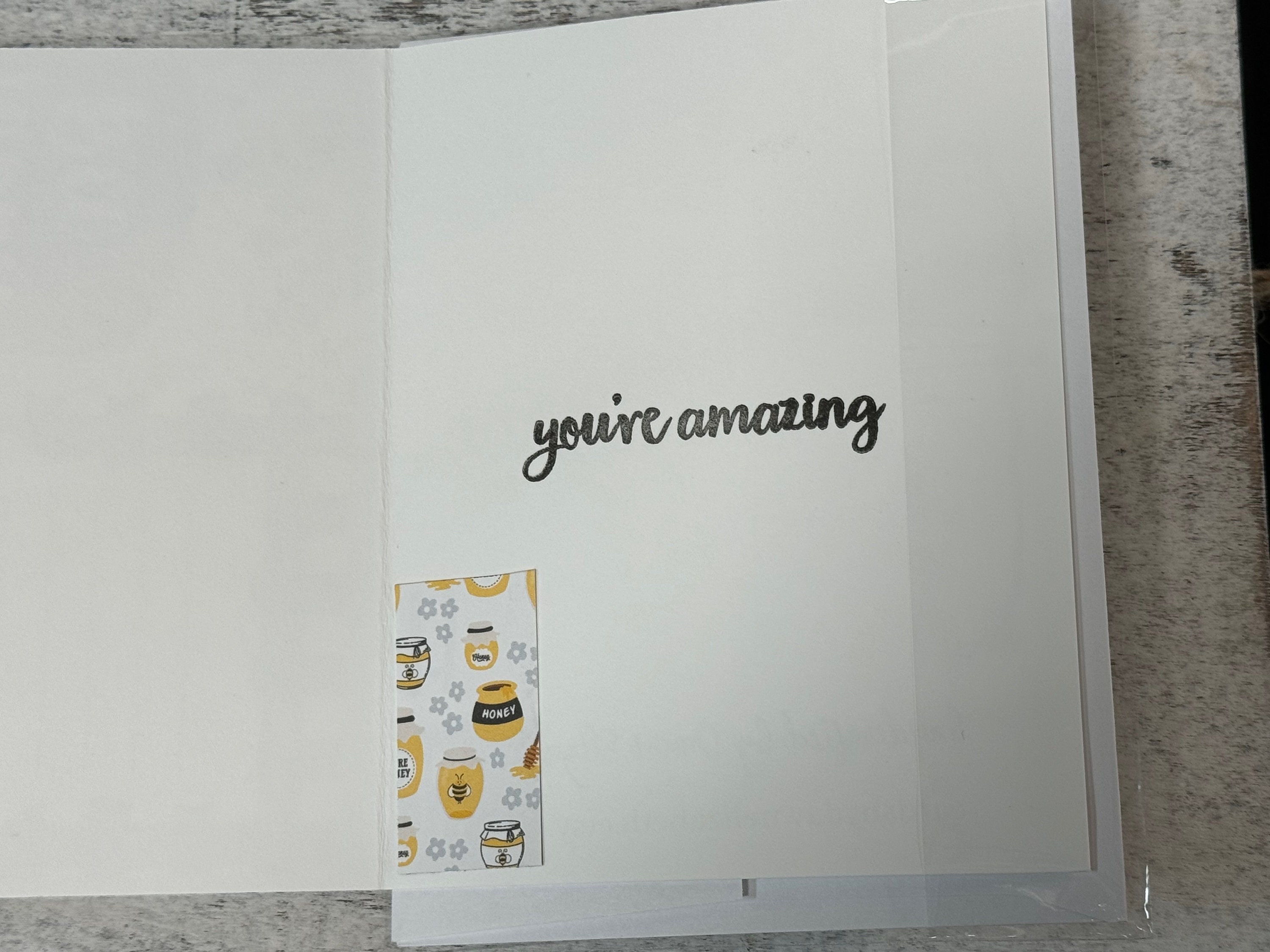 Bee Happy Friendship Cards. Set of 4 Notecards {bee Set#1} - Etsy