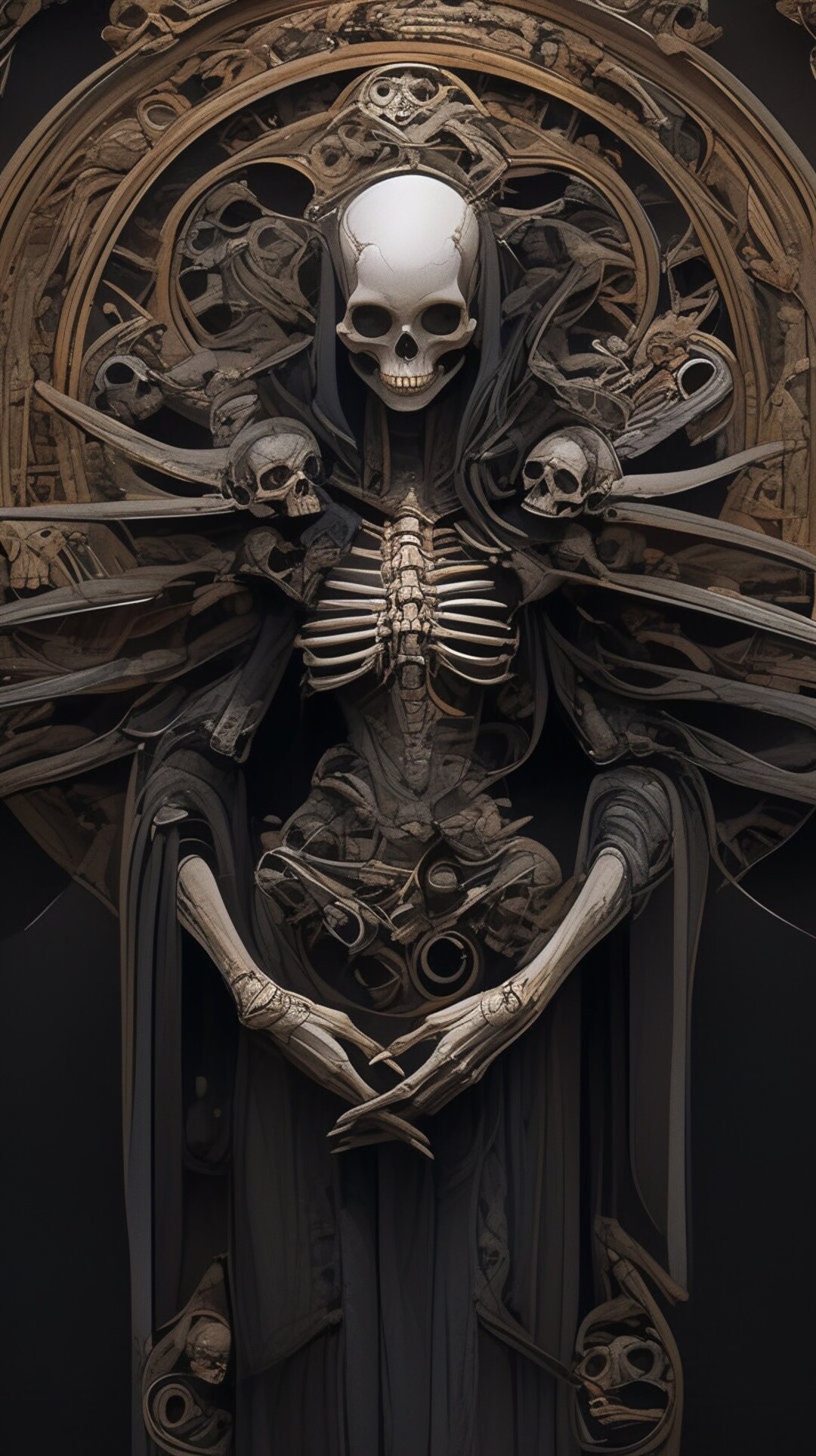 Mother of Bones Horror Print - Etsy