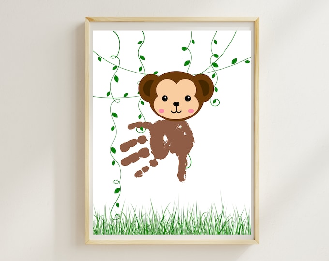 Music Notes Handprint Art Painting Craft for Baby, Toddler, or ...