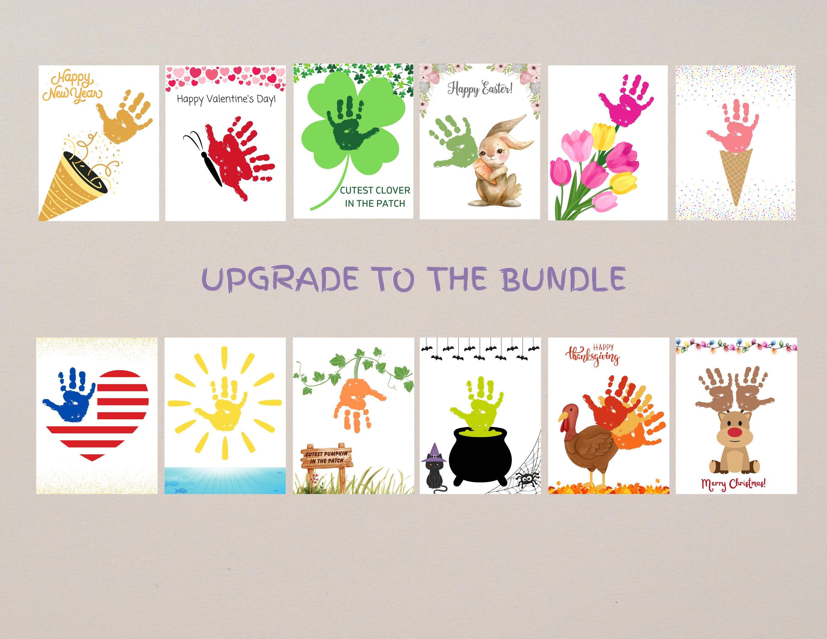 Heart Handprint Craft for Fourth of July, Veterans Day, Memorial Day ...