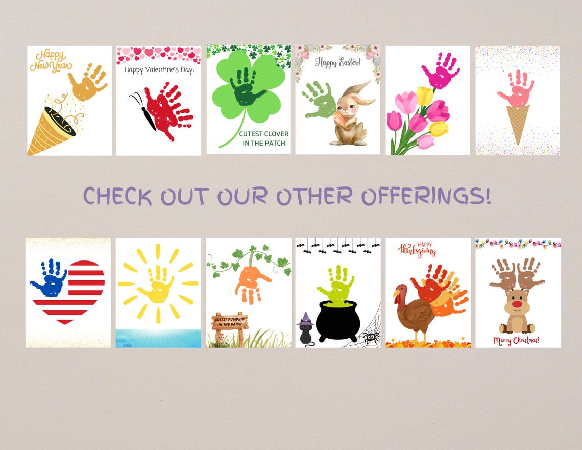 DIY Monkey Jungle Animal Handprint Footprint Art Craft Printable ...