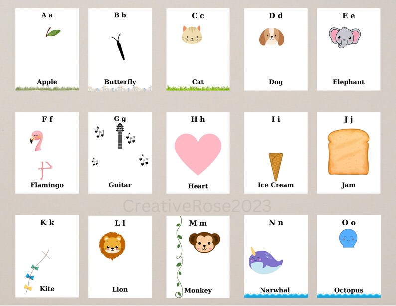 Libro imprimible de huellas de manos del alfabeto - Etsy México