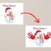 Christmas Handprint Craft Printable | Winter Handprint Art | Holiday ...