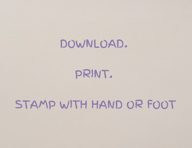 Kids Vintage Record Music Player Handprint Footprint Art Painting Craft ...