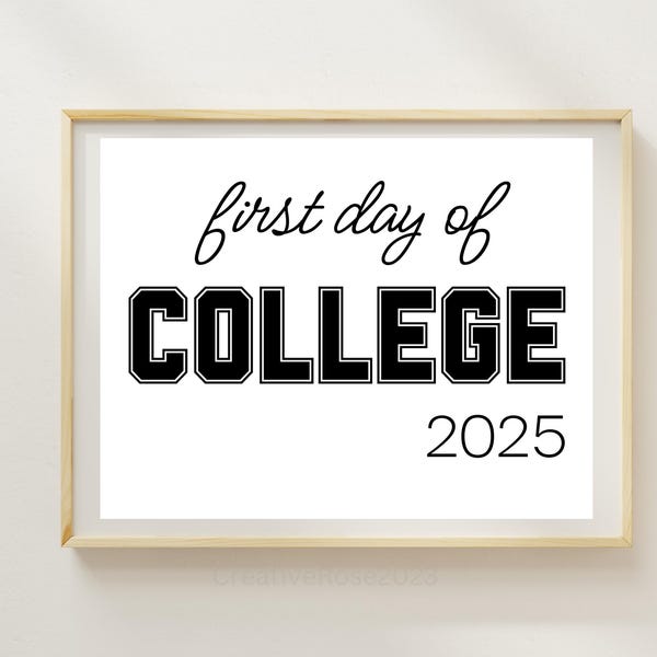 College Signs - Etsy