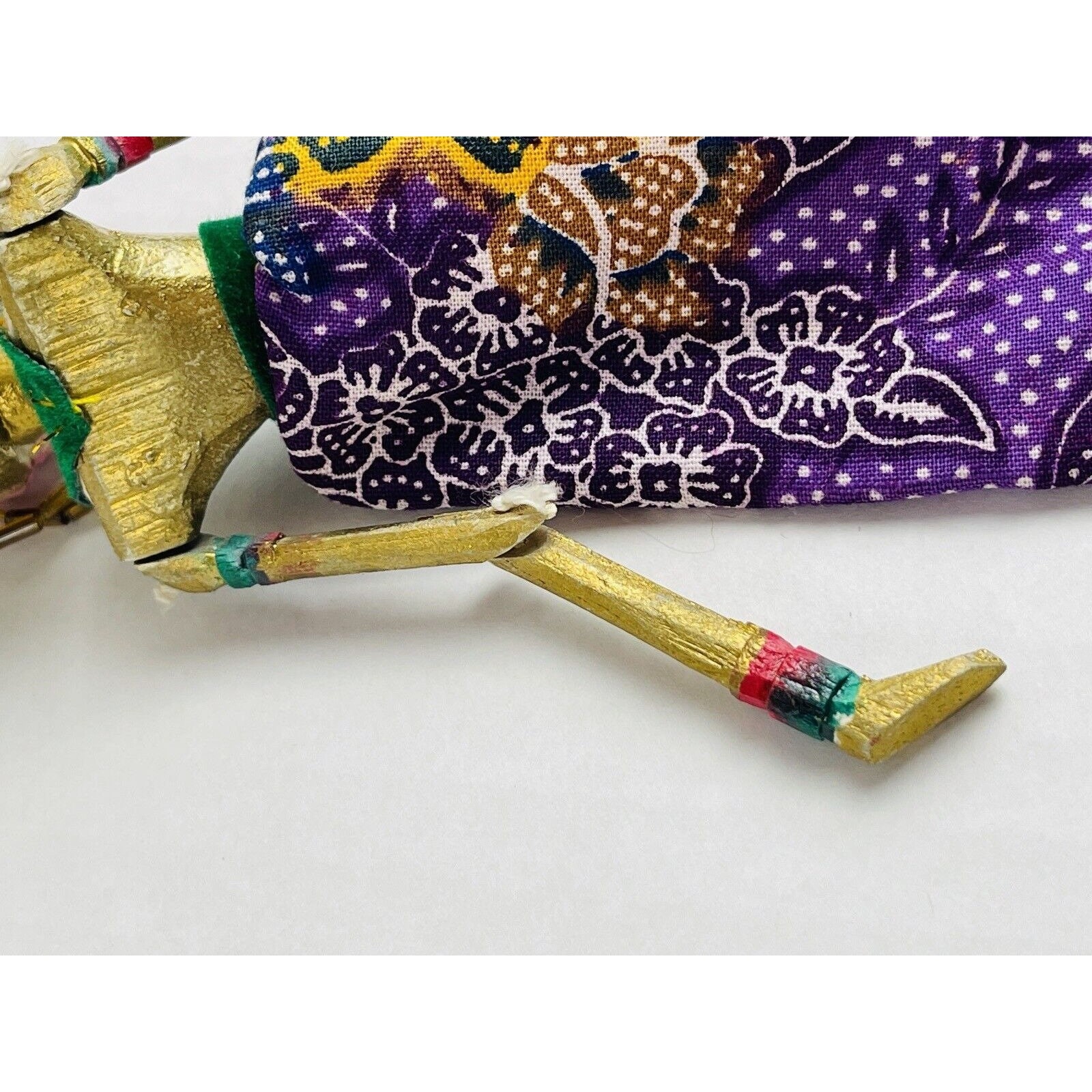 Indonesia Wayang Golek Stick Puppet Christmas Ornament Vintage Hanging ...