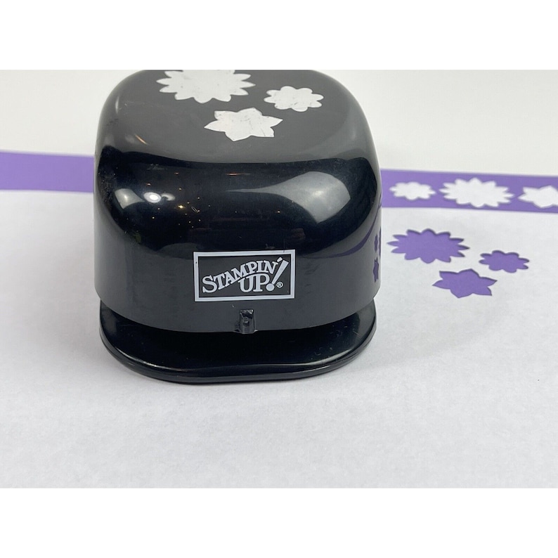 Stampin' Up Boho Blossoms 3 Flowers Whale Tail Punch Paper Shapers ...