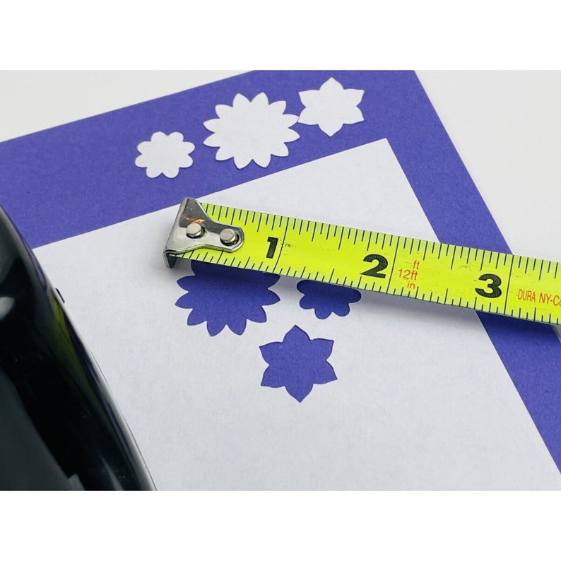 Stampin' Up Boho Blossoms 3 Flowers Whale Tail Punch Paper Shapers ...