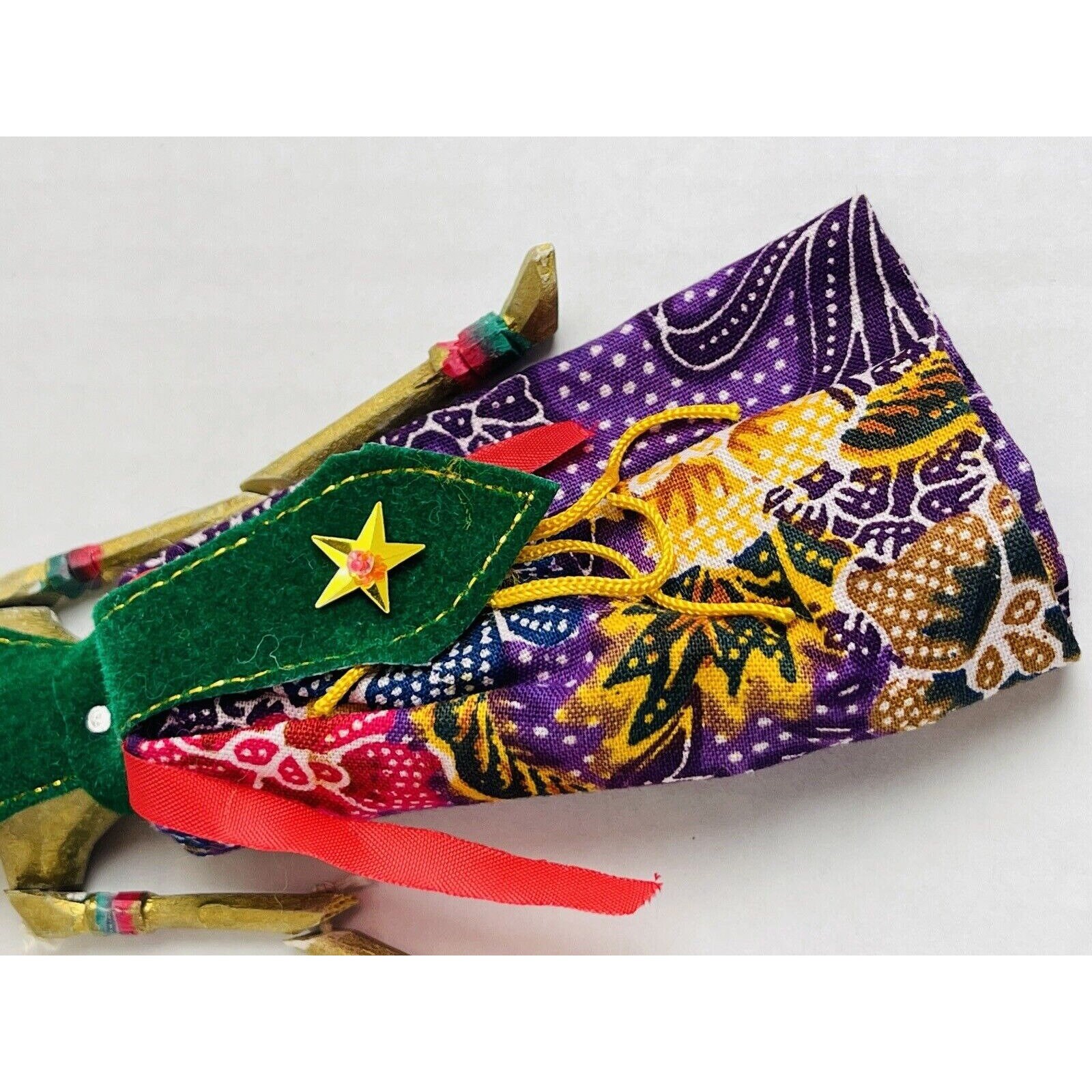 Indonesia Wayang Golek Stick Puppet Christmas Ornament Vintage - Etsy