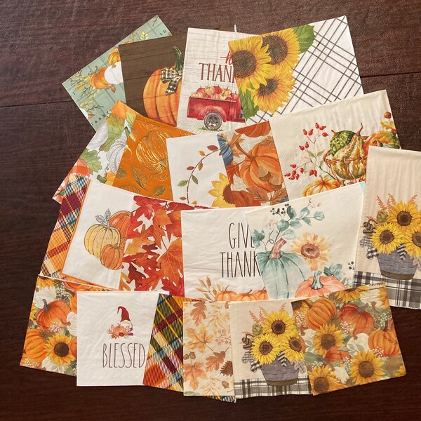 Napkins for Decoupage - Etsy