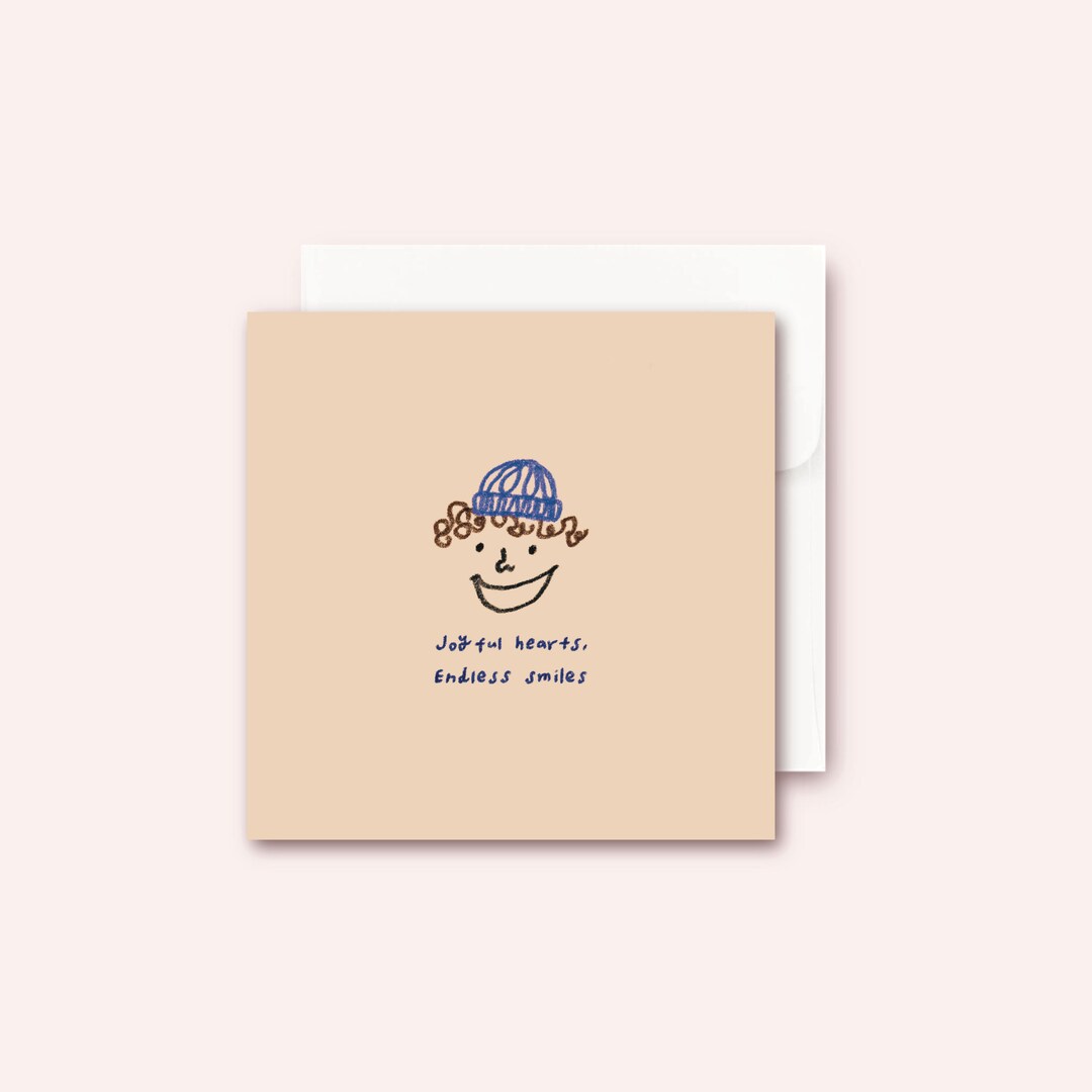 Joyful Greeting Card / Quote Card / Encouragement Card / Thinking of ...
