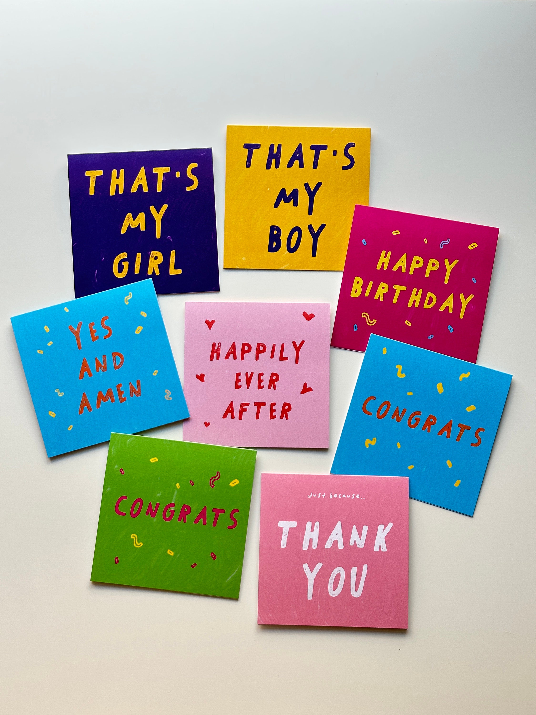 Congratulations Card / Encouragement Cards / Thinking of You ...