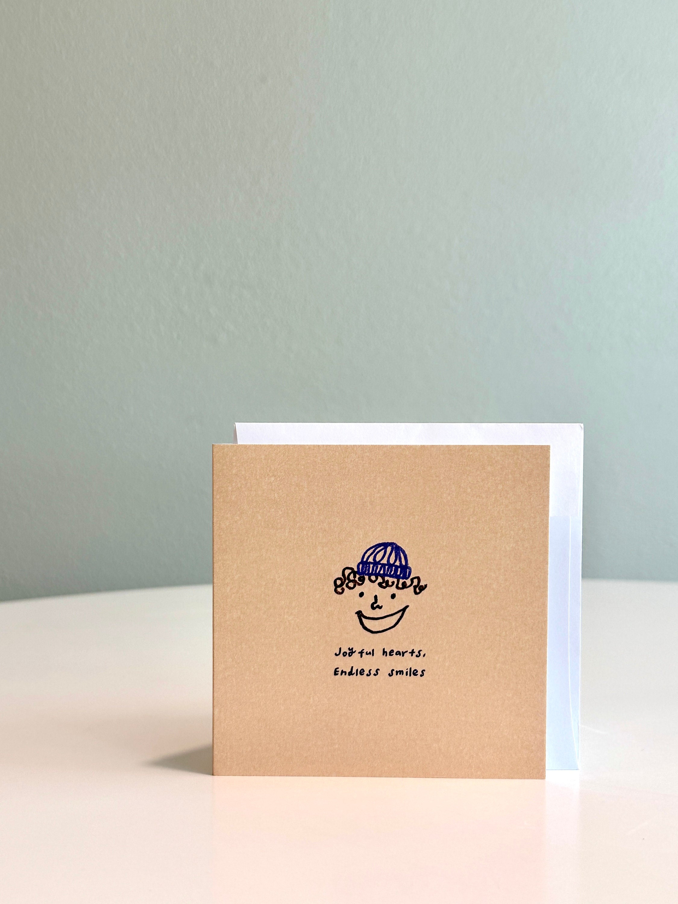 Joyful Greeting Card / Quote Card / Encouragement Card / Thinking of ...