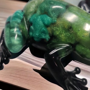 Resin "frog-ception" Frog Decor - Etsy
