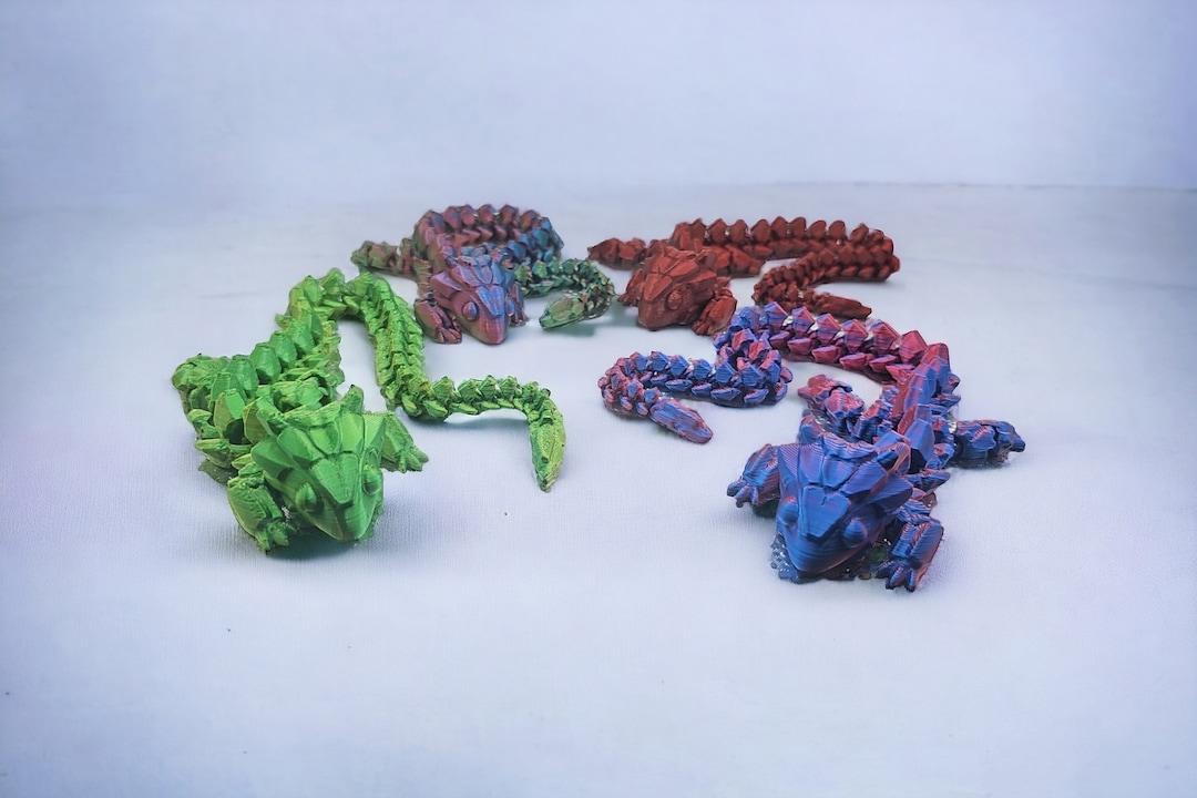 Articulated Armored Lizard ASMR Fidget Toy - Etsy