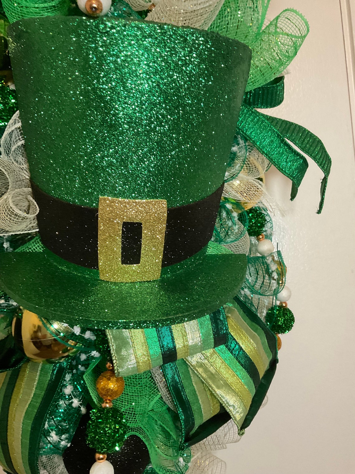 St Patricks Day Door Swag - Etsy