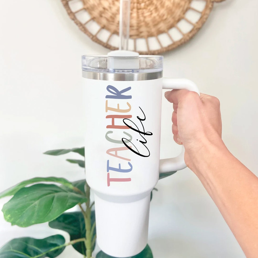 Teacher Appreciation Gifts, Personalized Teacher Gift, Teacher Cup ...