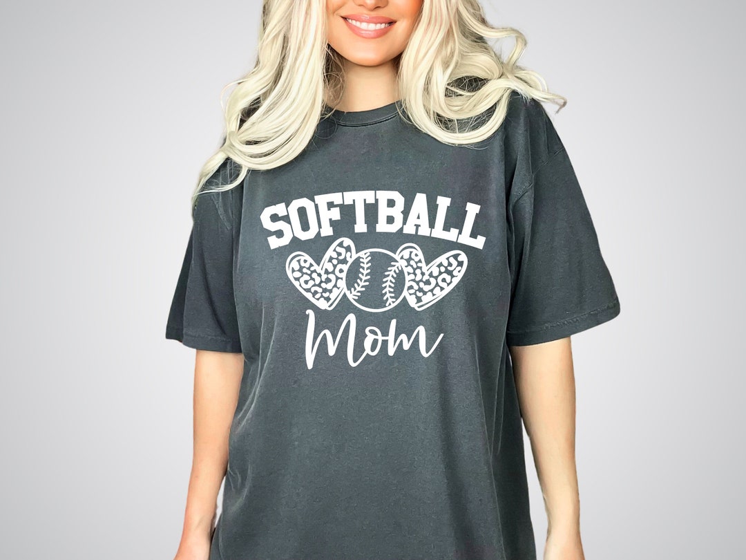 Softball Mom Shirt, Softball Mom Gift, Softball Mom T-shirt, Softball ...