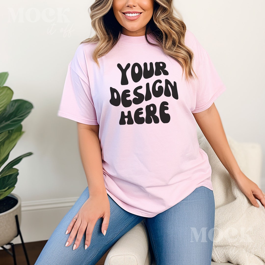 Maqueta de flores, Maqueta de camisa Comfort Colors C1717, Maqueta de ...