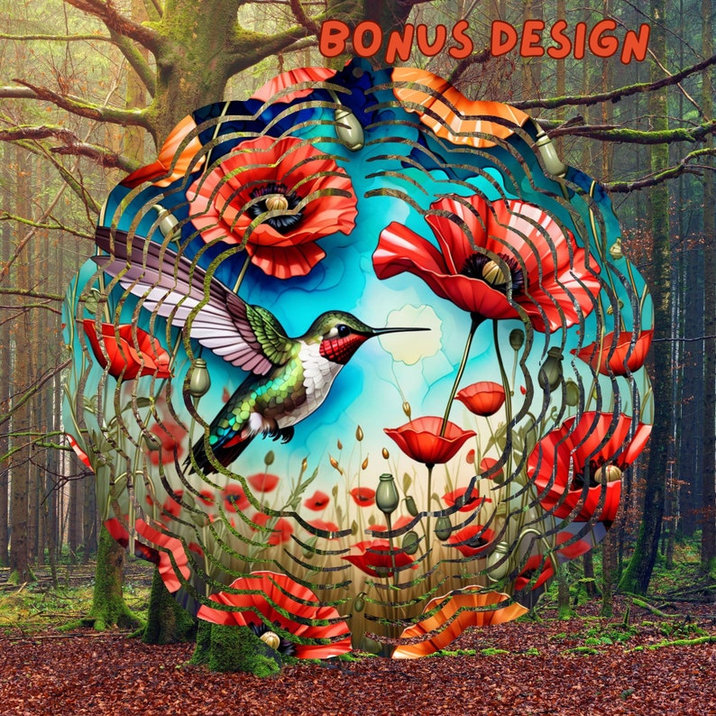 Winnie the Pooh Wind Spinner Sublimation Design Template, Round Hanging ...