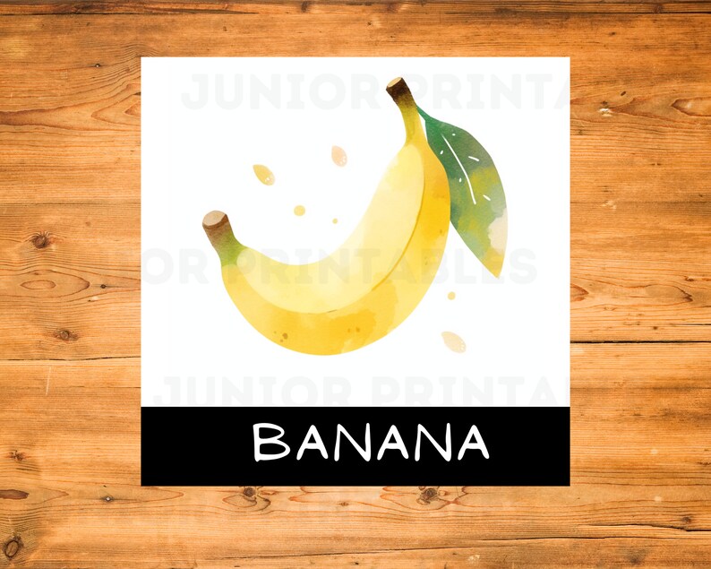 20 Fruit Flash Cards | Flashcards for Kids | Pre-school Cards ...